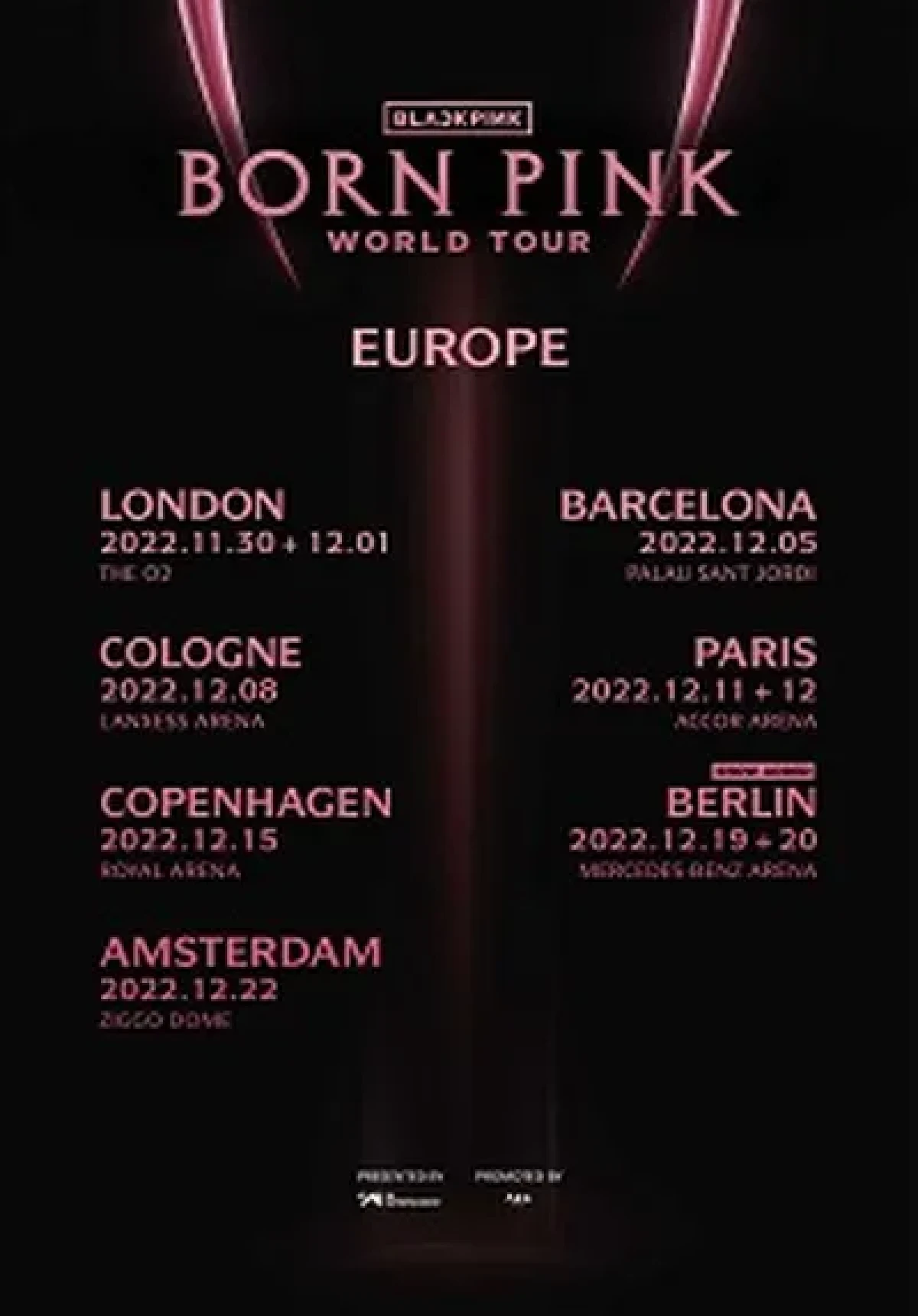BLACKPINK WORLD TOUR [BORN PINK] - 베를린 - StagePick