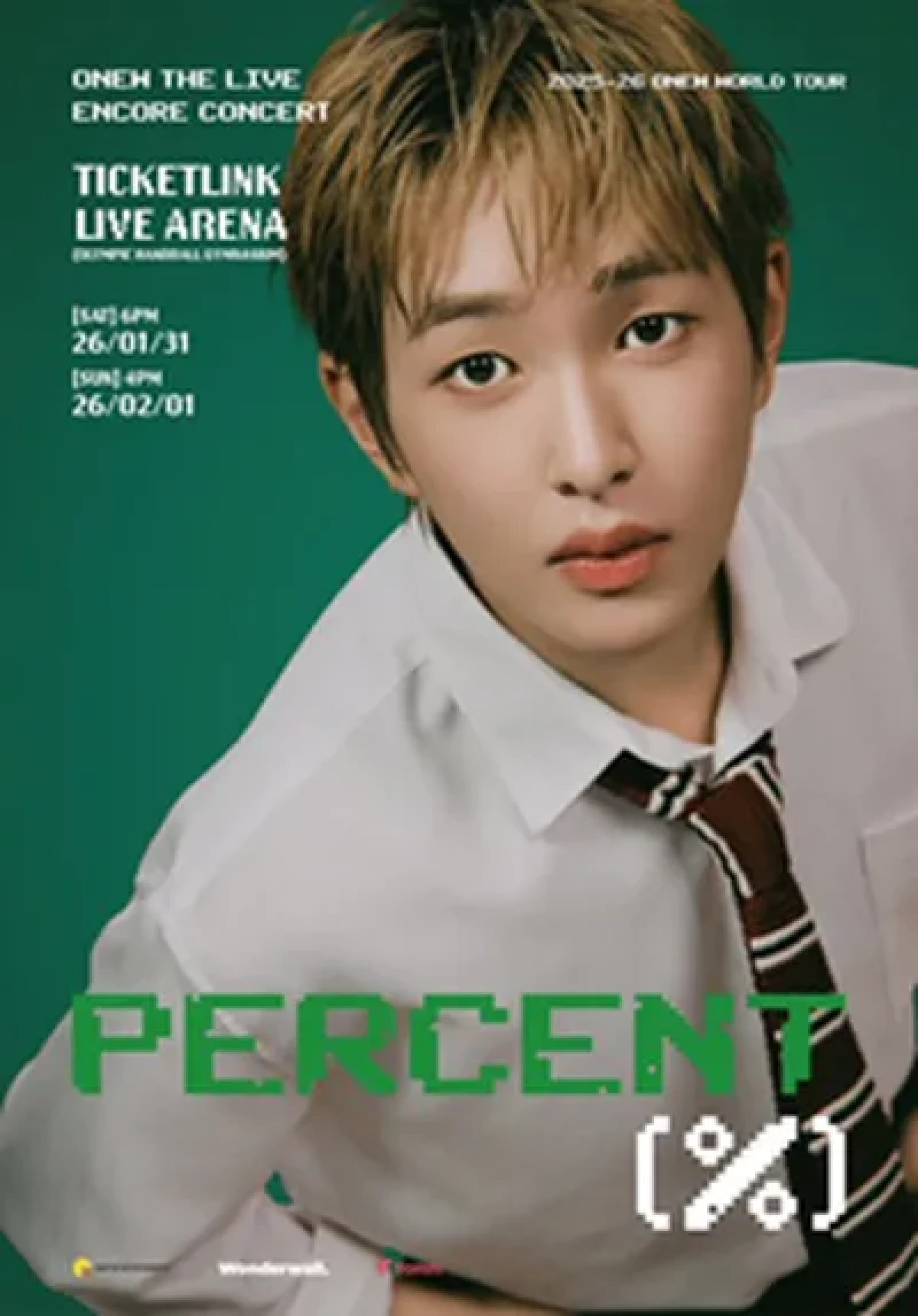 2025-26 ONEW WORLD TOUR [ONEW THE LIVE : PERCENT (%)] ENC... - StagePick